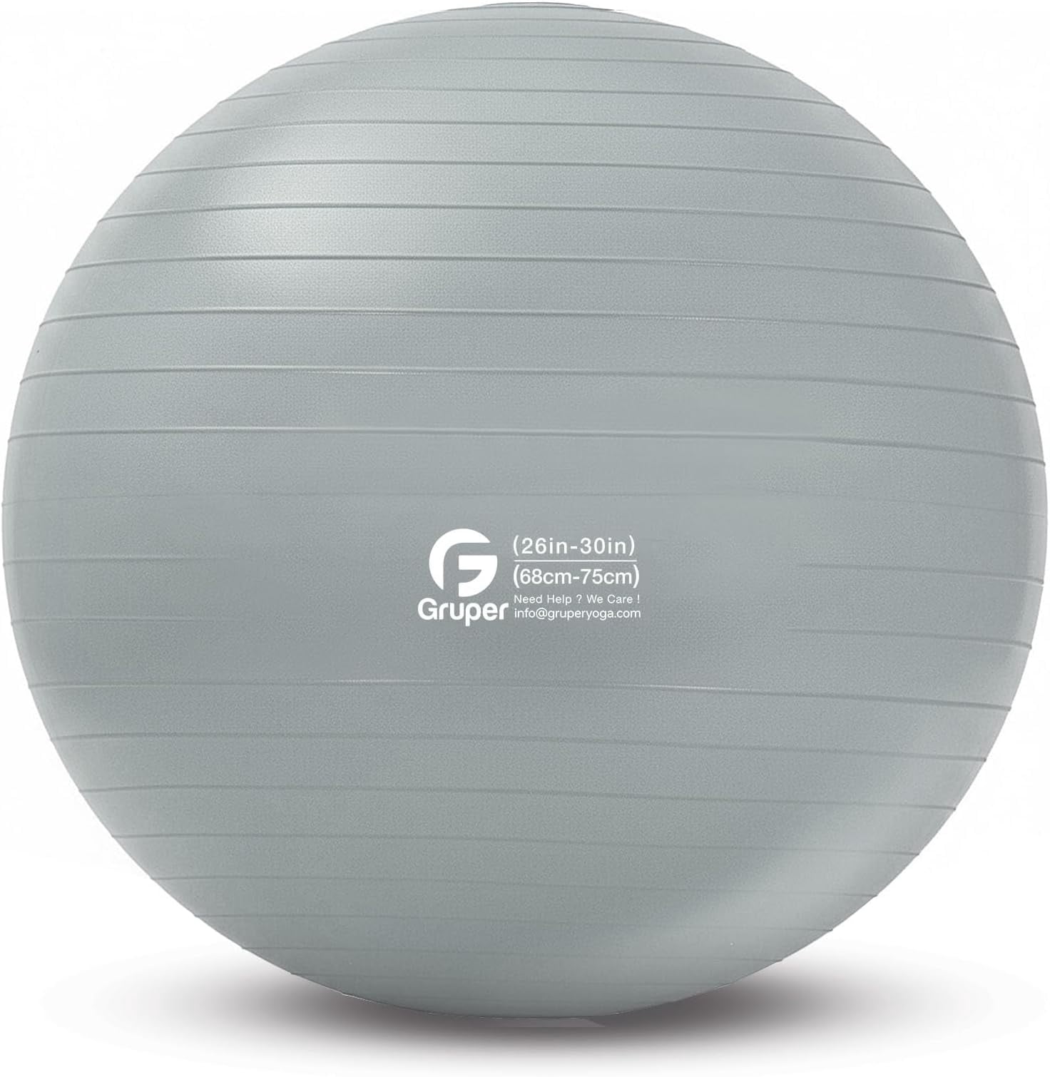 Yoga and Pilates Ball,4 Sizes Gym Ball for Fitness, Yoga, Workout, and ...