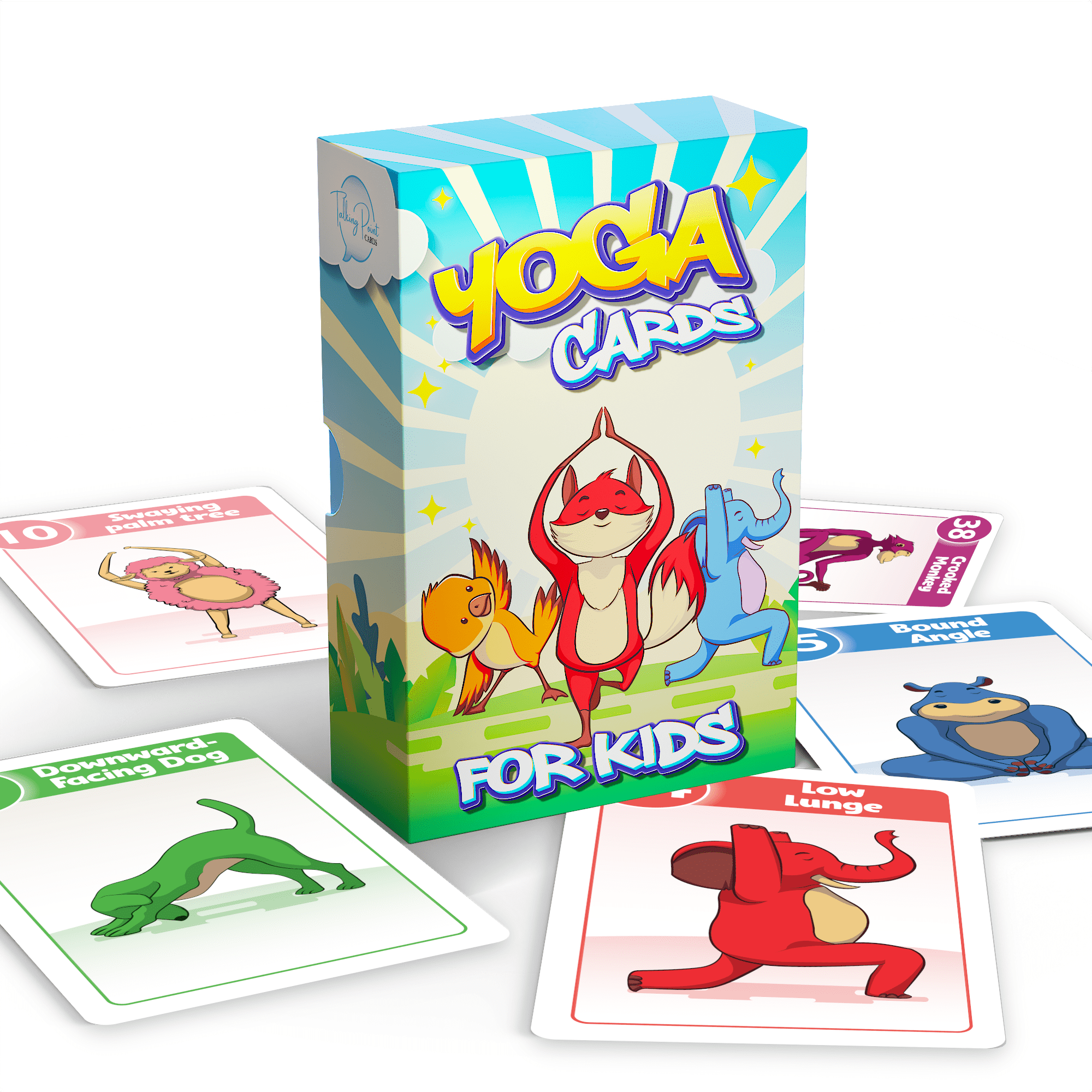 Yoga Pose and Breathing Exercise Cards for Kids - Nepal | Ubuy