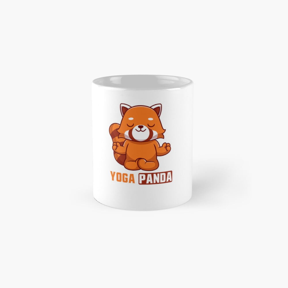 Yoga Red Panda Meditation Gym Classic Mug - Walmart.com