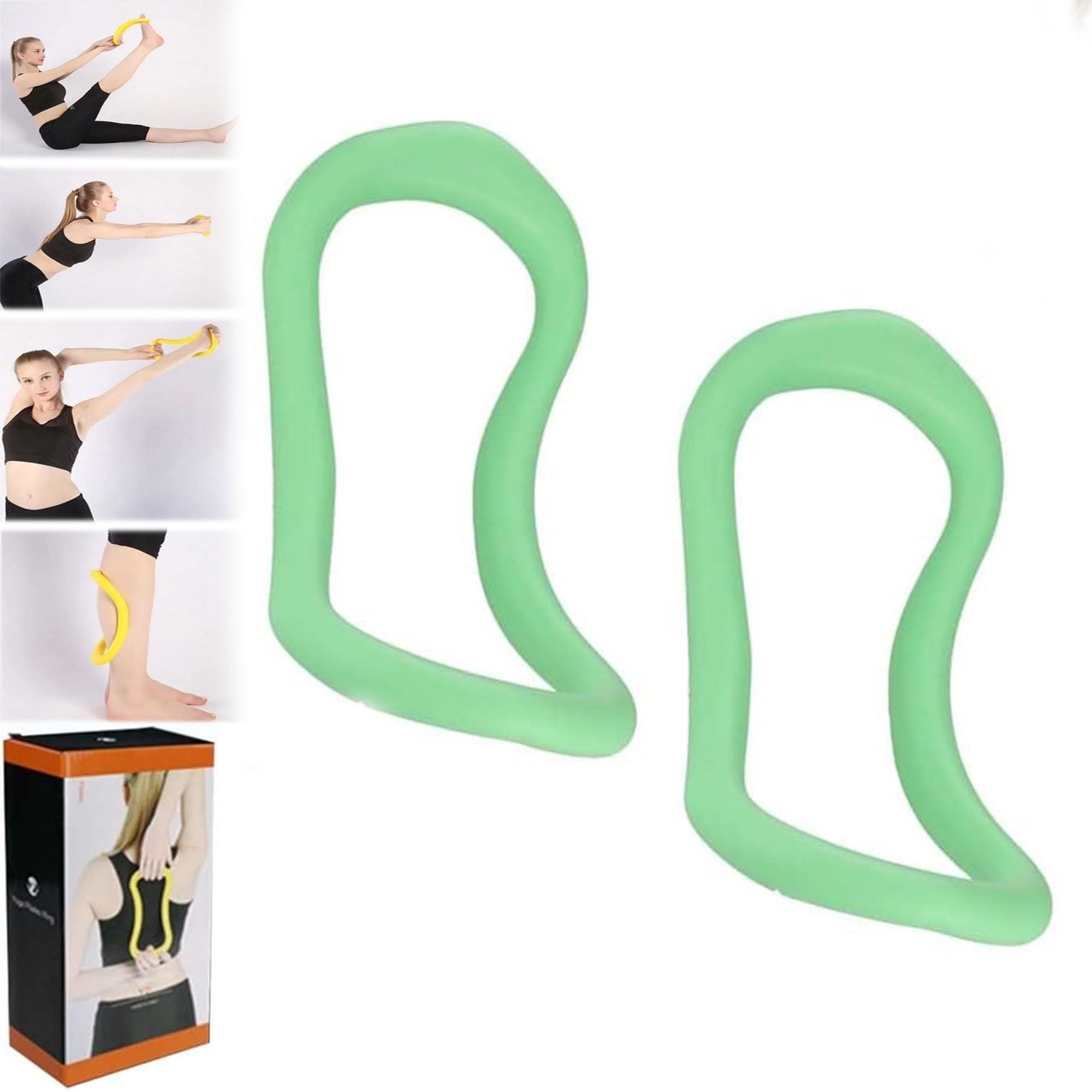 Yoga Ring for Leg Calves, Stretch Resistance Training Support Massage ...