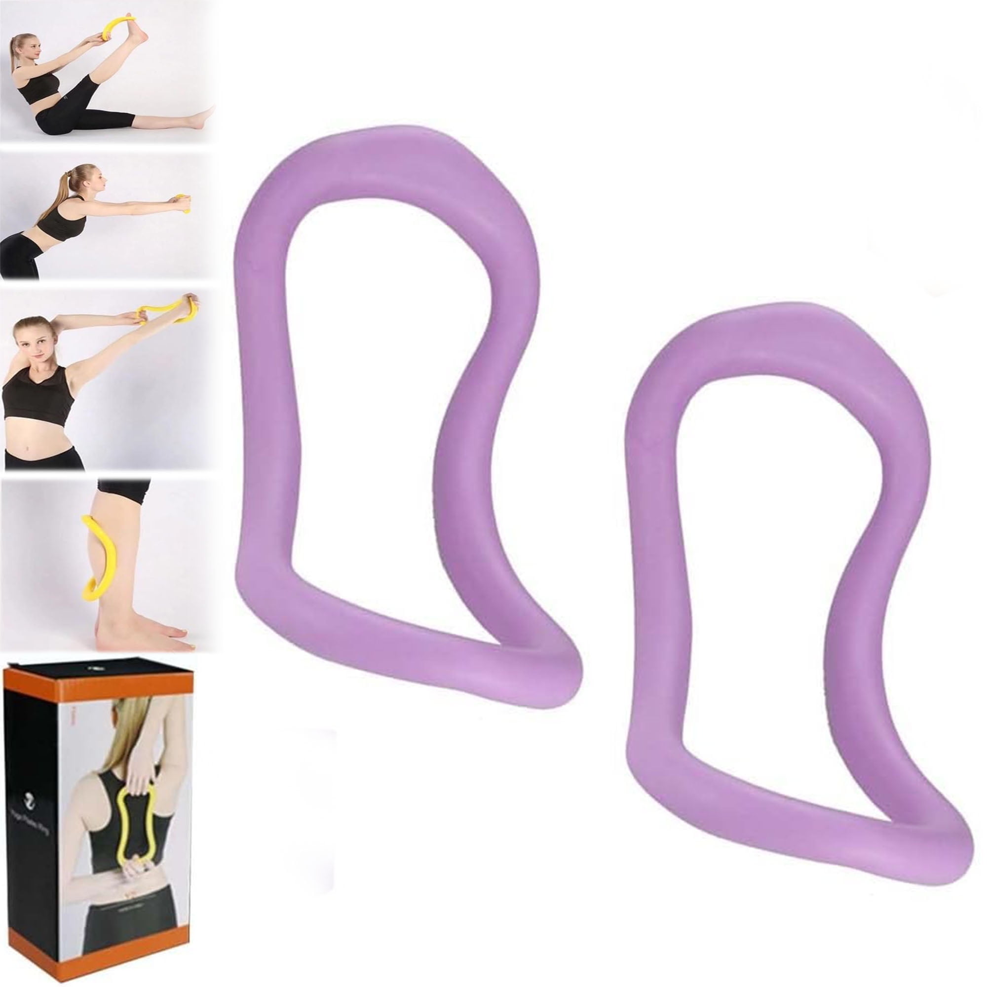 Yoga Ring for Leg Calves, Stretch Resistance Training Support Massage ...