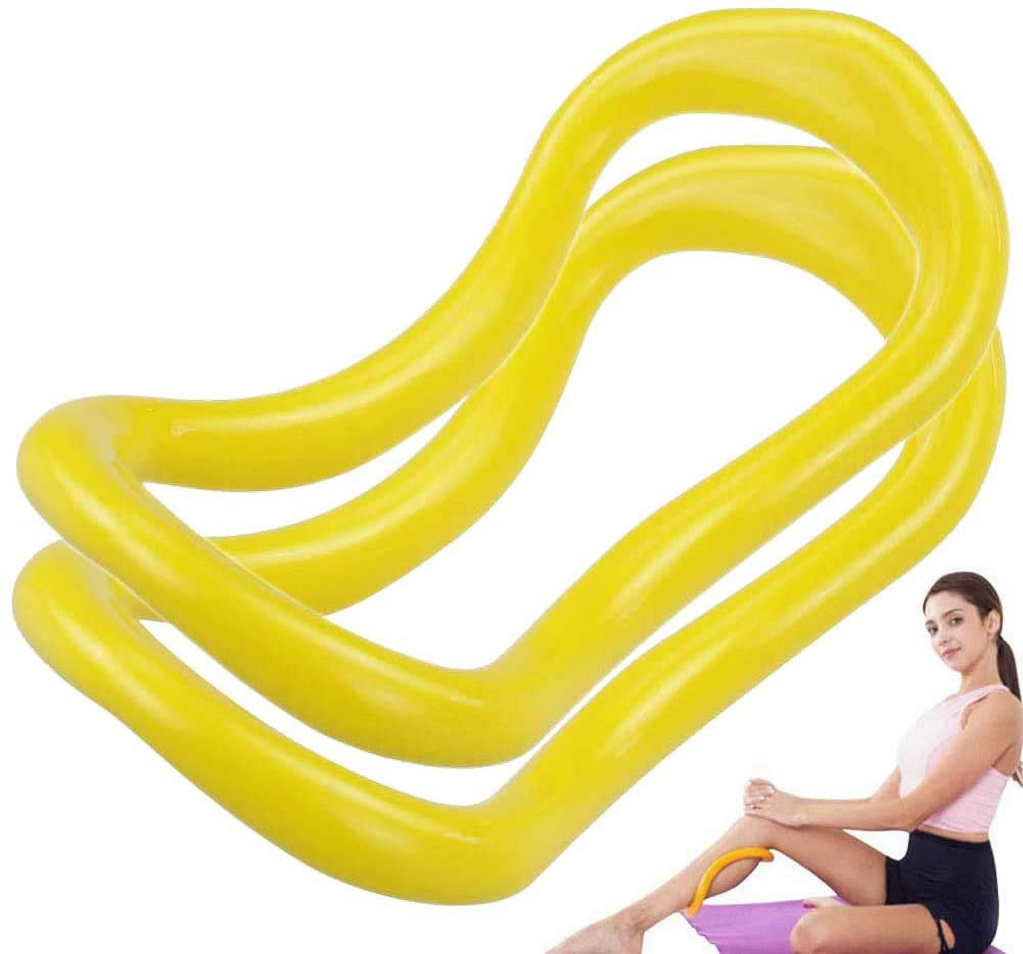 Yoga Ring Pilates Circles 2 Pack Fascia Stretching Ring Training Tool ...