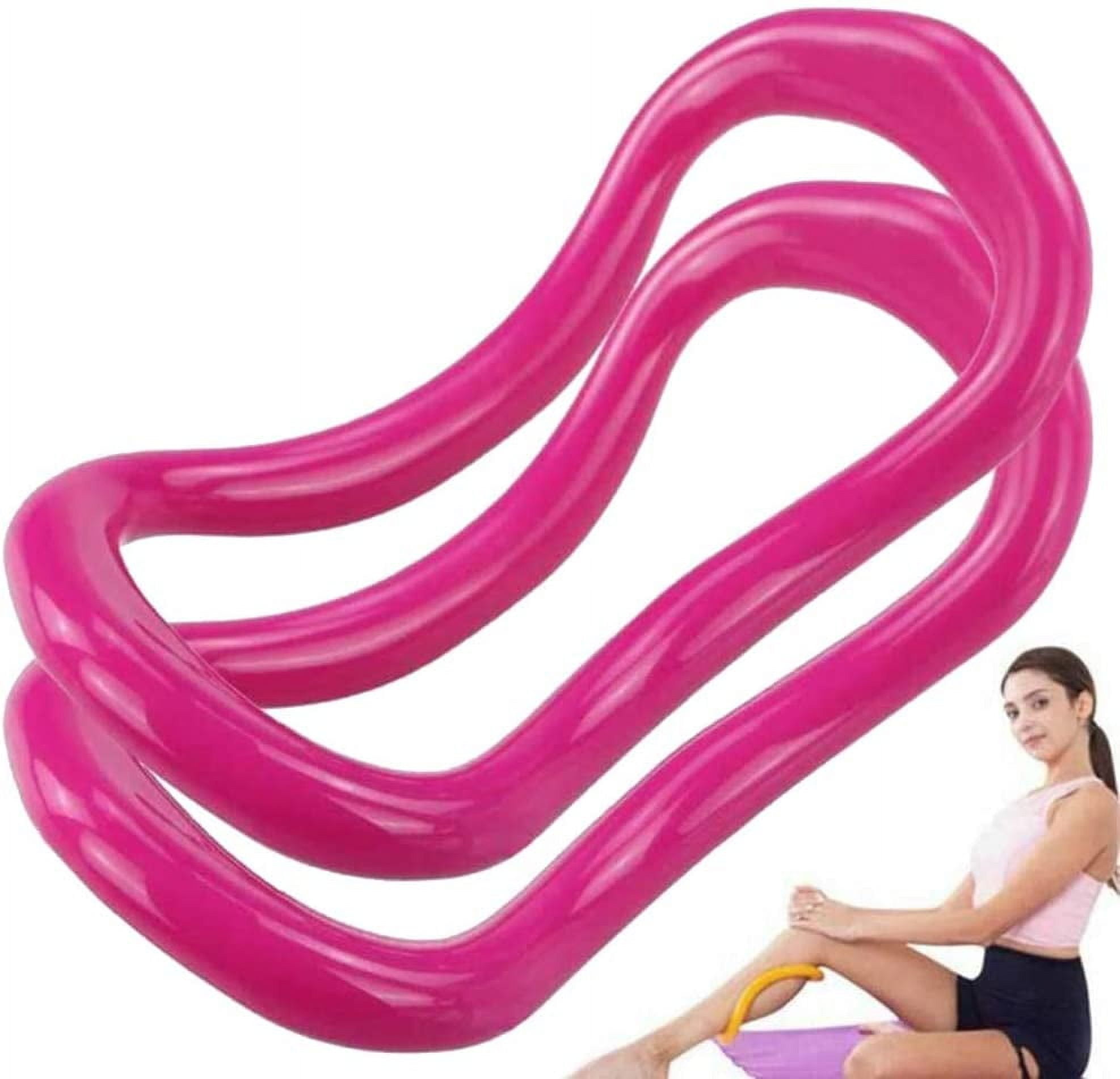 Yoga Ring Pilates Circles 2 Pack Fascia Stretching Ring Training Tool ...