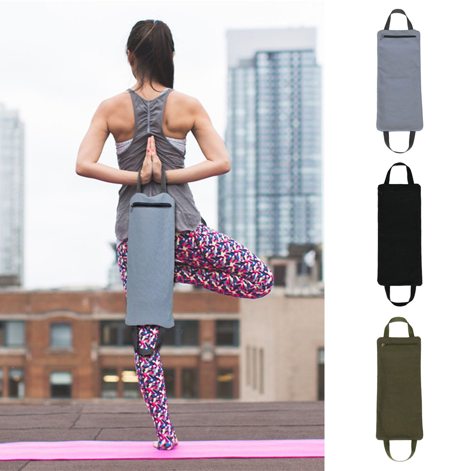 Yoga Sports Sand Bag with Double Handle Weights Adjustable No Filling ...