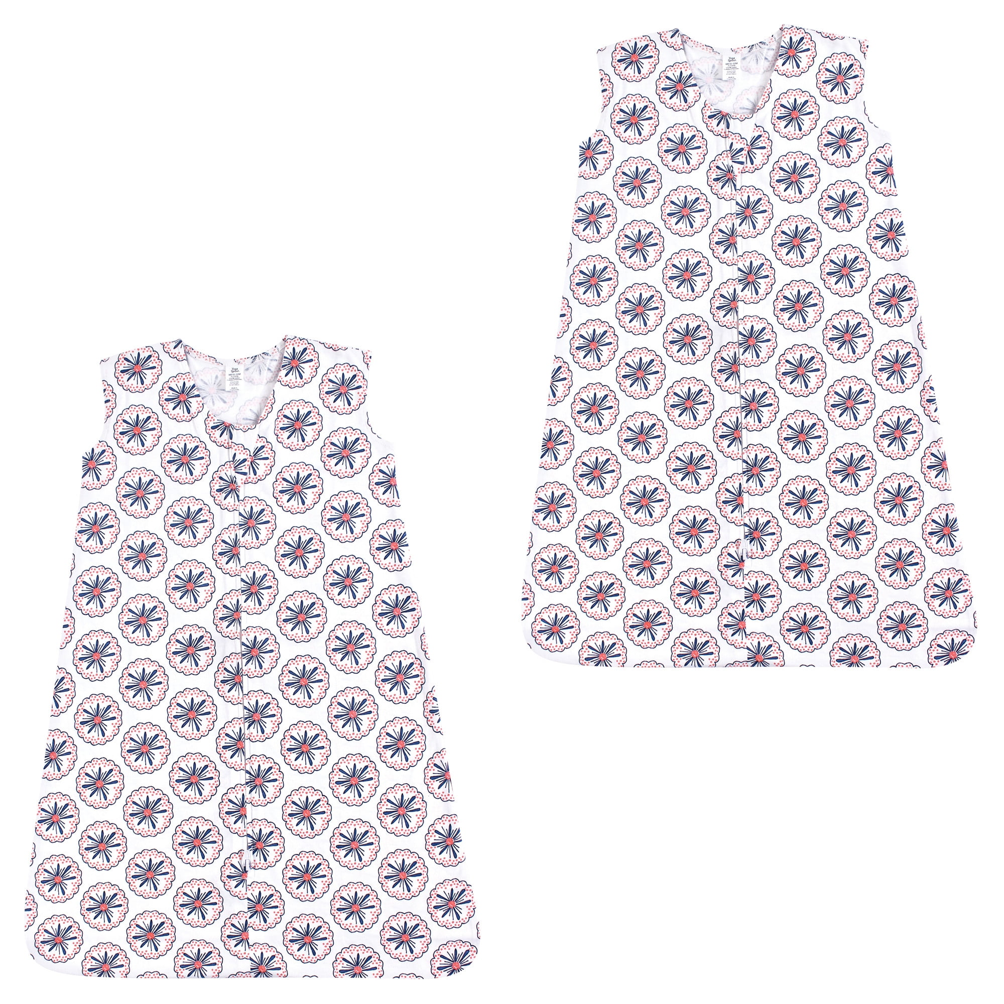 Yoga Sprout Baby Boy and Girl Jersey Cotton Sleeping Bag 2 Pack, Bloom ...