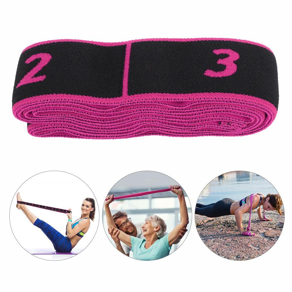 Yoga Stretch Band,Fitness Elastic Bands Resistance Belt Yoga Sling ...