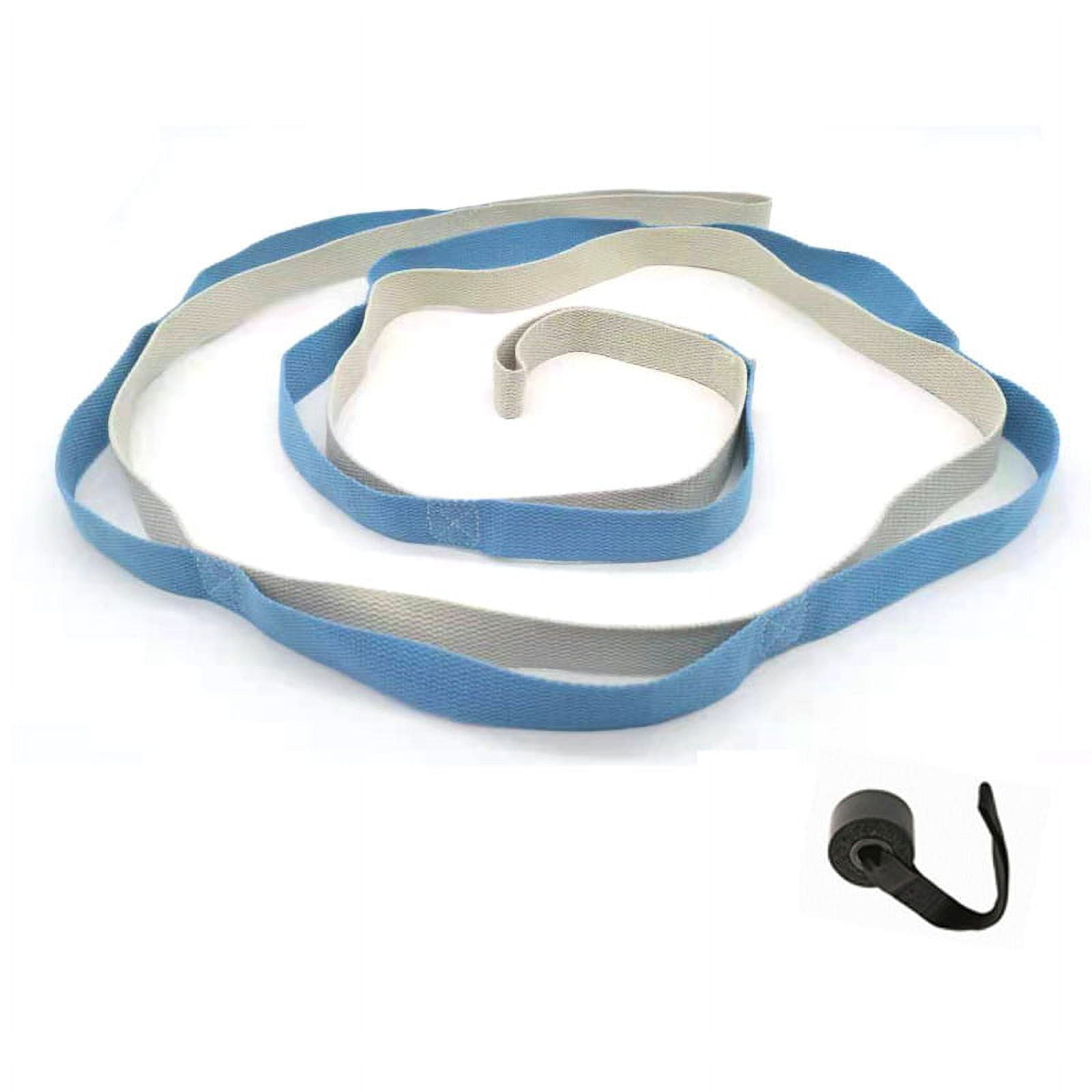 Yoga Stretching Strap with Loops for Physical Therapy – Stretching Band ...