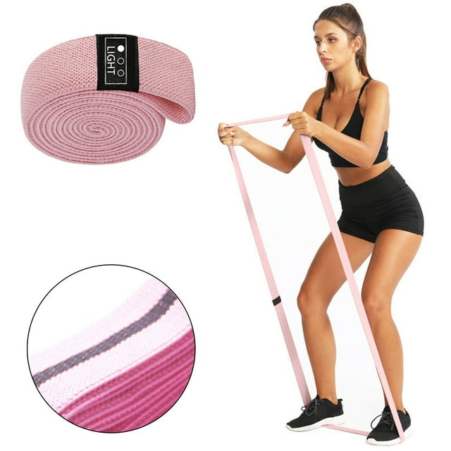 Yoga with Props Long Resistance Squat Strap Circle Elastic Strap ...