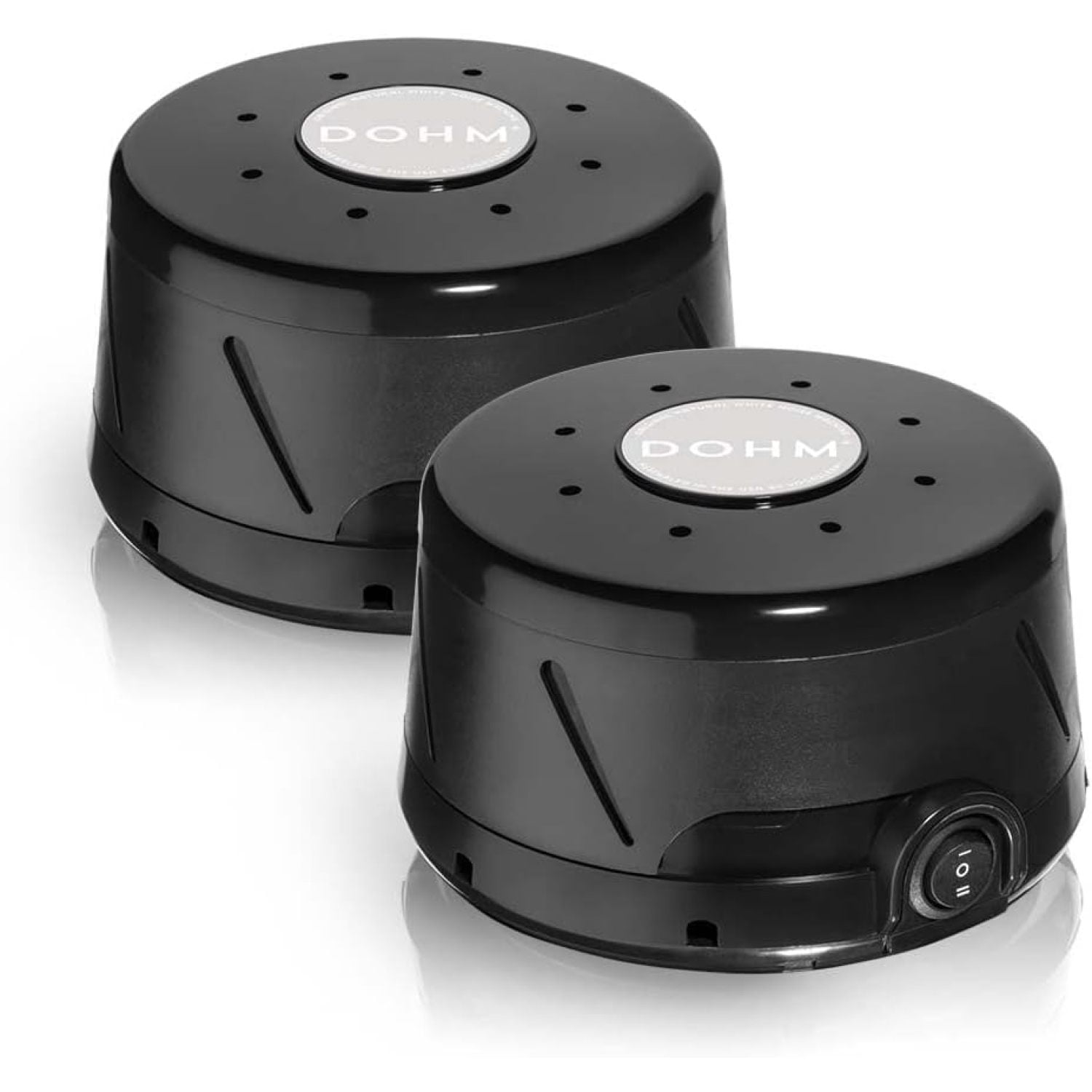 Yogasleep Dohm Classic 2-Pack Black | The Original White Noise Machine ...