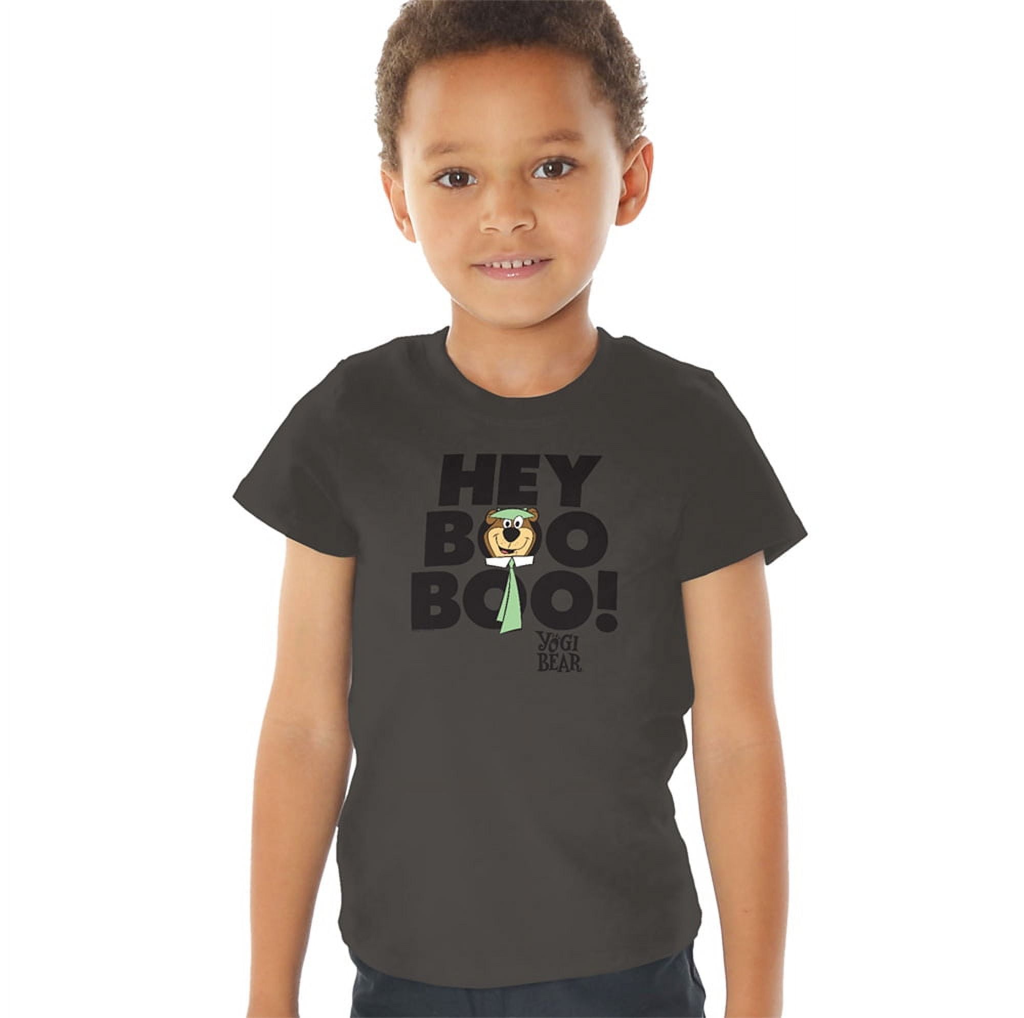 Yogi Bear Hey Boo Boo Kids T Shirt (2) for Youth Toddler Boys and Girls ...