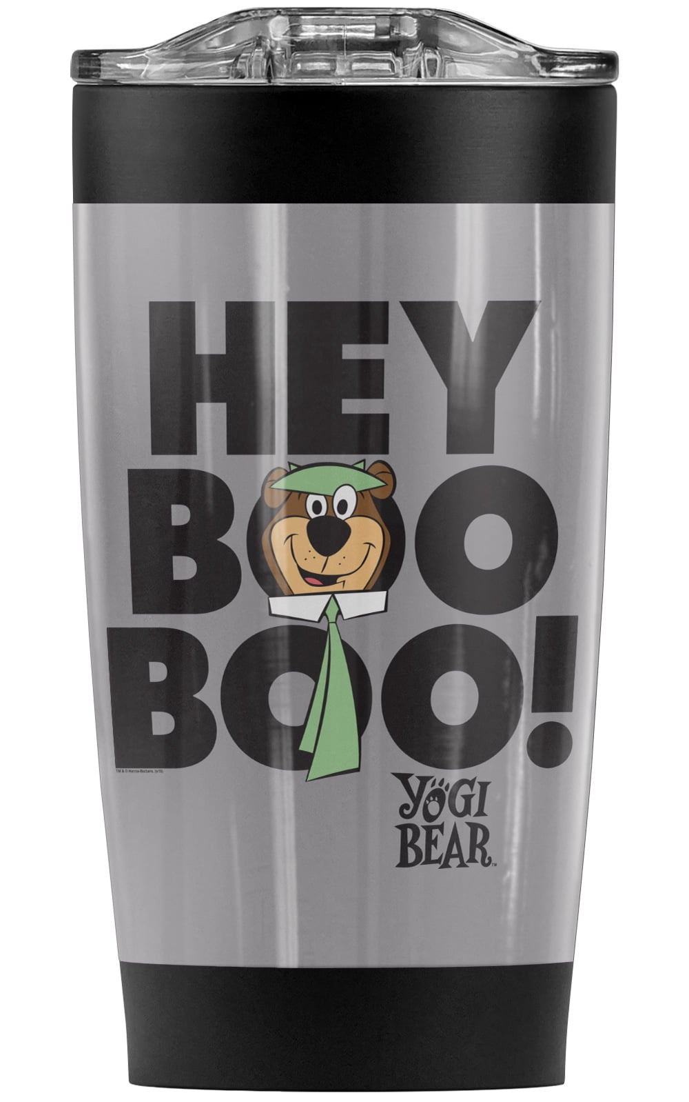 Yogi Bear/Hey Boo Boo Stainless Steel Tumbler 20 oz Coffee Travel Mug ...