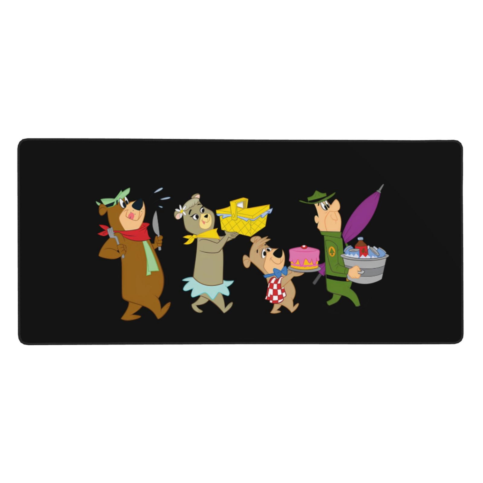 Yogi Bear Mouse pad Oversized Rubber Keyboard pad Mouse Pad Computer ...