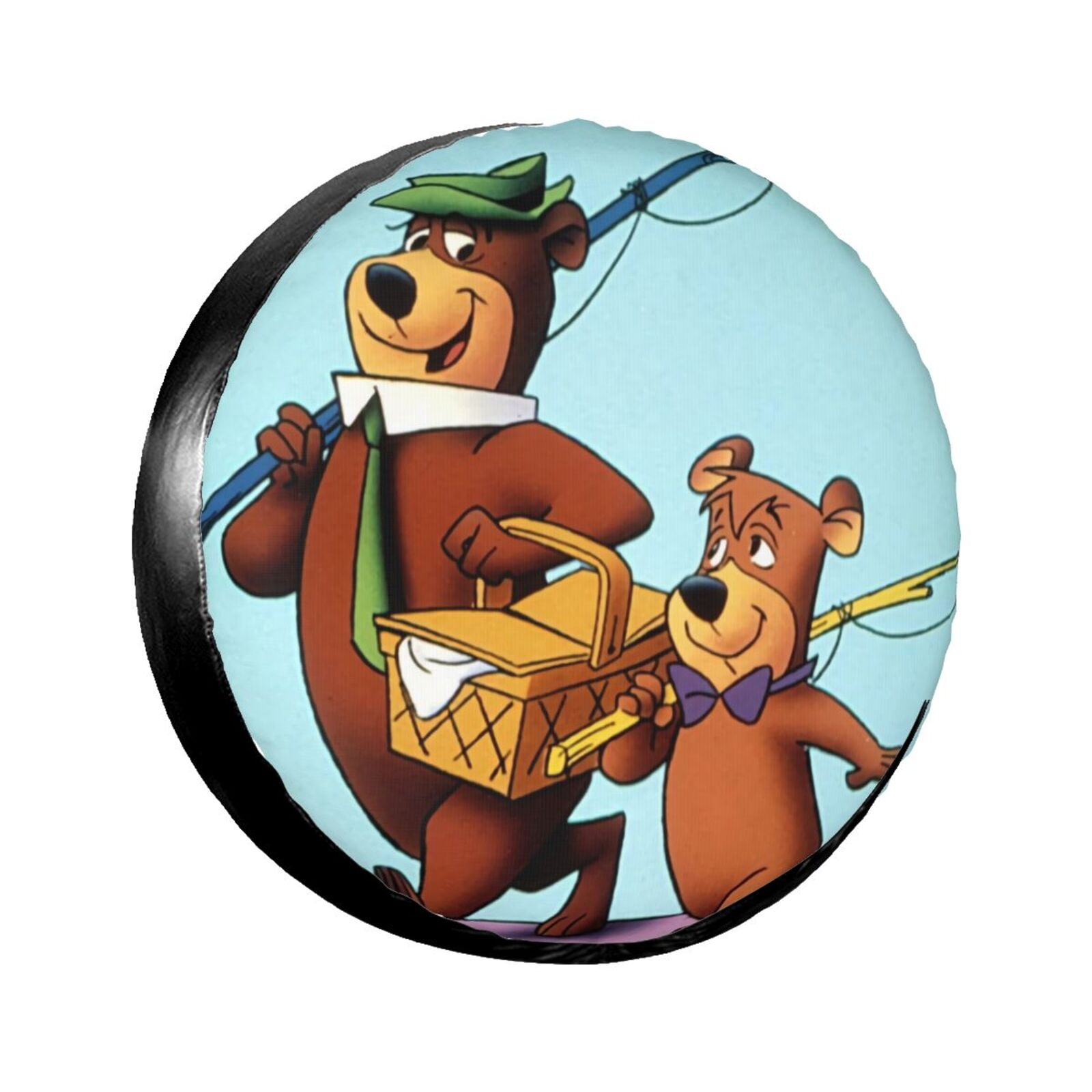 Yogi Bear Spare Tire Cover, Weatherproof Dust-Proof Universal Wheel ...