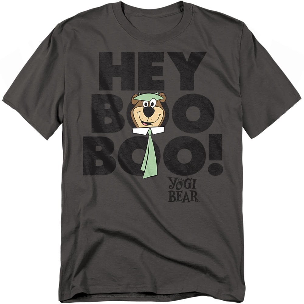 Yogi Bear T-Shirt Hey Boo Boo Unisex Graphic Tee for Men & Women ...