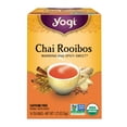 Yogi Organic Herbal Chai Rooibos Tea, Caffeine-Free, 16 Count Bags ...