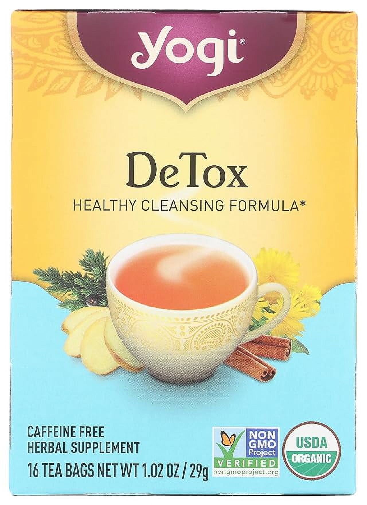 Yogi Tea, DeTox, 16 Count - Walmart.com