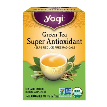 Bigelow Green Tea with Ginger Plus Probiotics, Caffeinated, Kosher, 18 ...