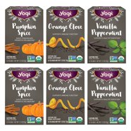 Yogi Tea Green Tea Variety Pack Sampler, Wellness Tea Bags, Mixed ...