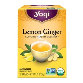 Yogi Tea Elderberry Lemon Balm Immune Support Plus Stress, Herbal Tea ...
