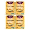 Yogi Mango Ginger Caffeine-Free Herbal Tea for Breakroom - Walmart ...