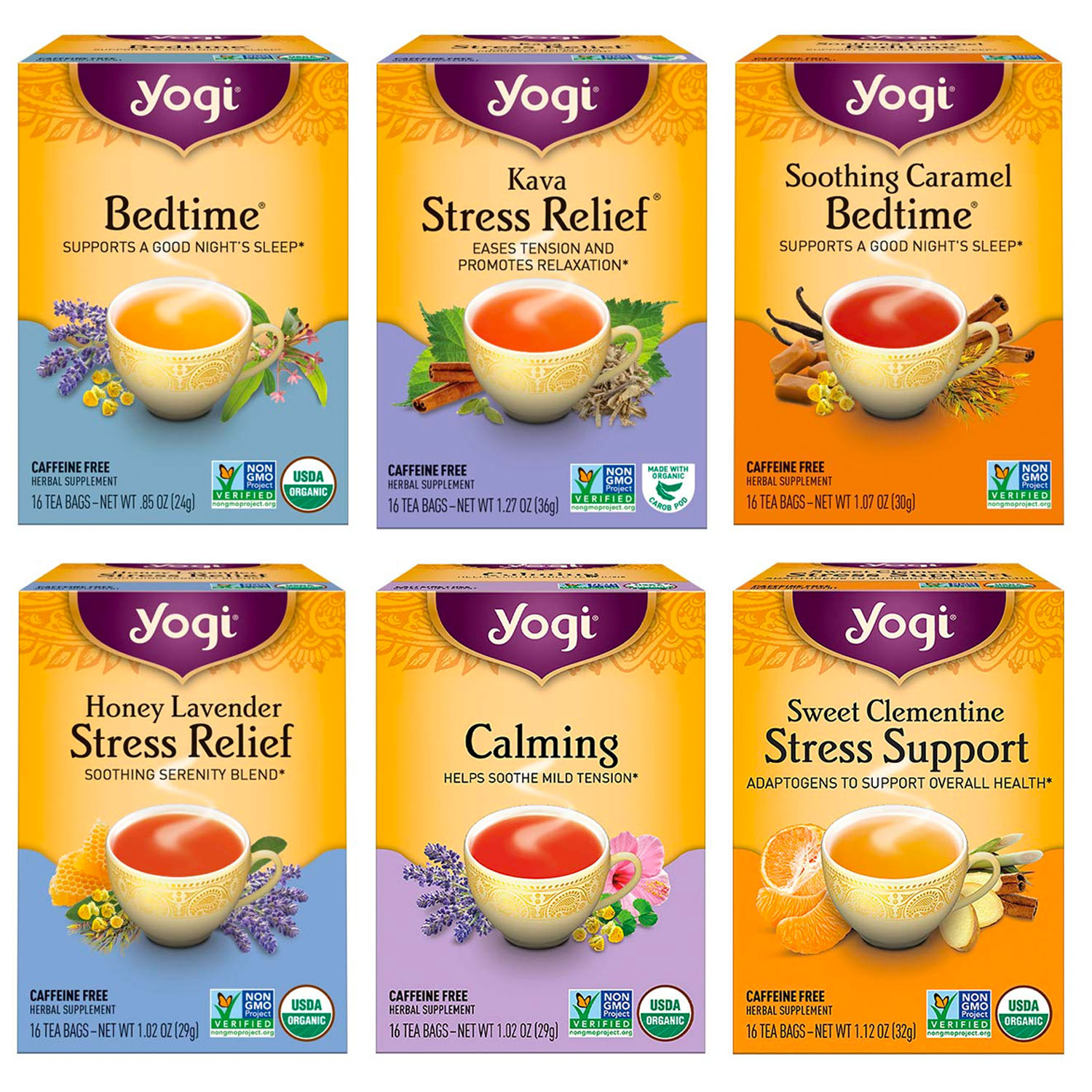 Celestial Seasonings Tension Tamer Tea, 20ct (Pack of 6) - Walmart.com