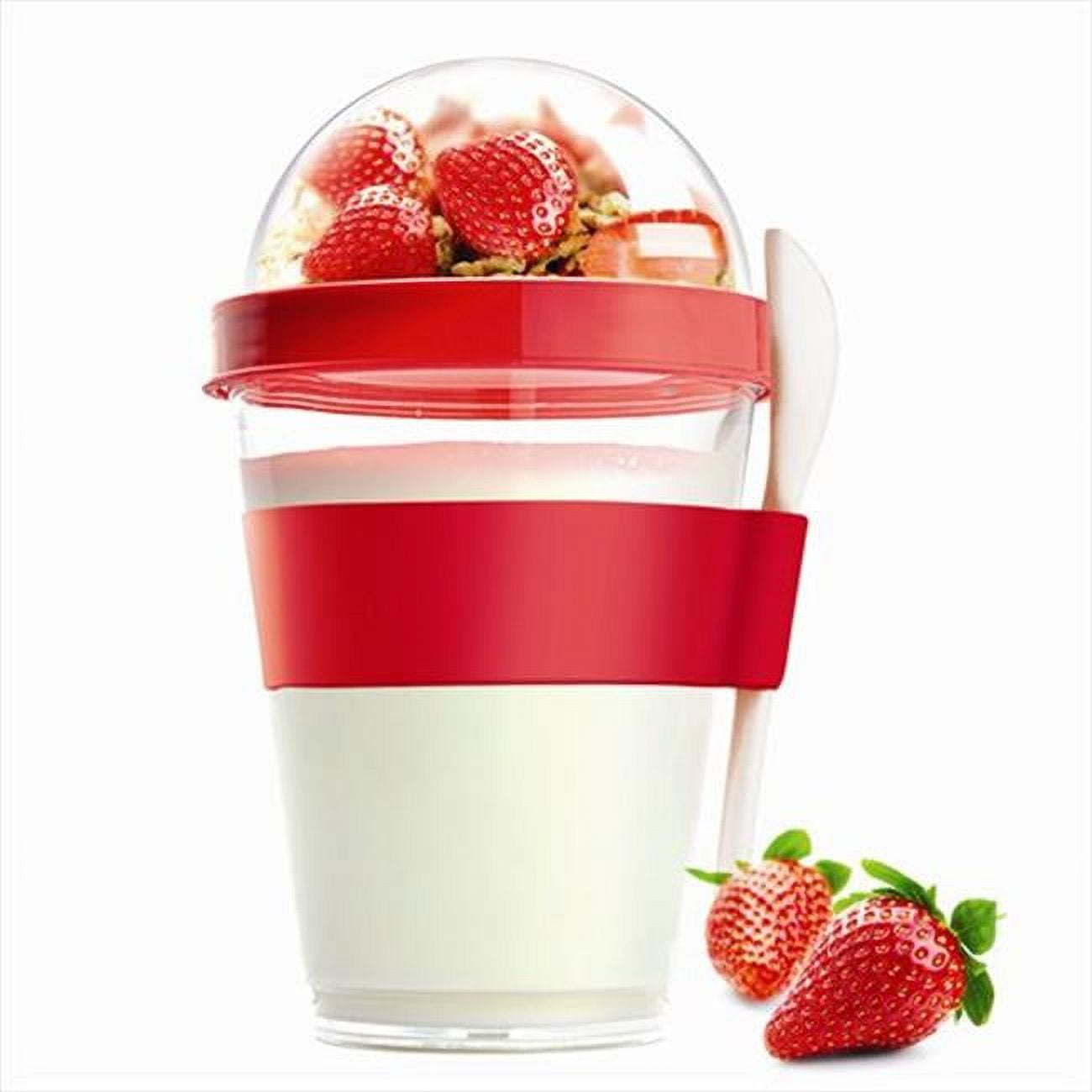 Yogurt Container To Go - Red - Walmart.com