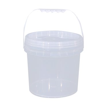 Food Grade Plastic Bucket Portable PP Bucket with Lid Round Thickened ...