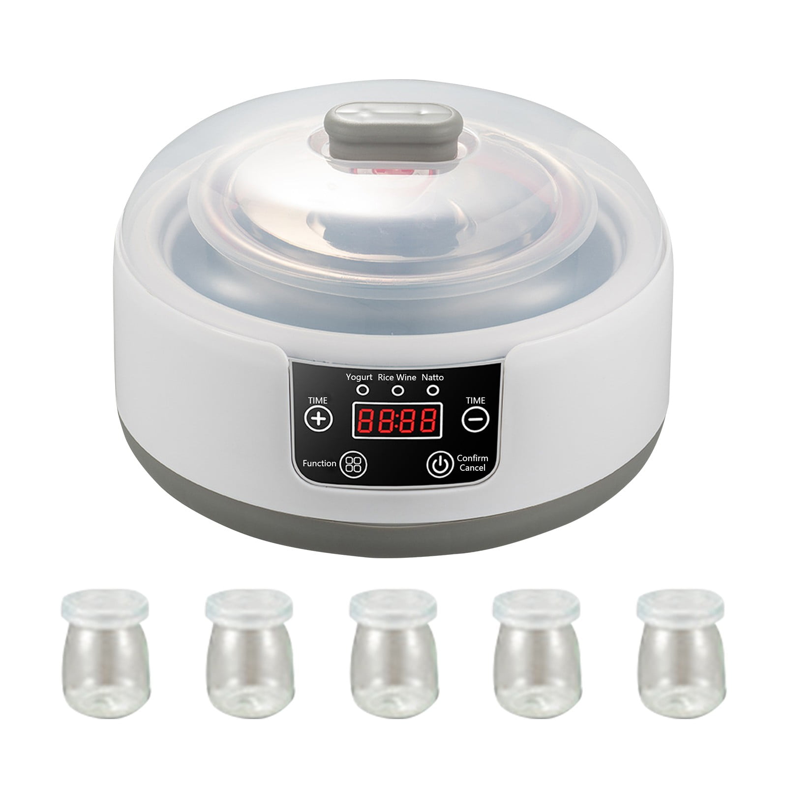 Yogurt Maker With Adjustable Temperature, 2025 New Yogurt Maker,1200ml Multi-Function Electric ...
