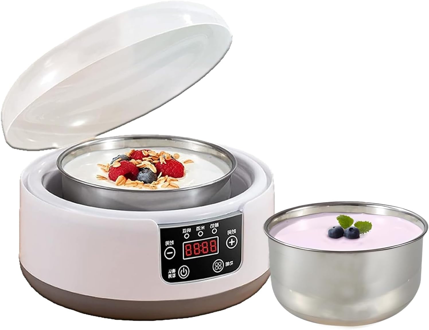 Yogurt Maker Machine Probiotic Yogurt Maker, Constant Temperature 36 ...