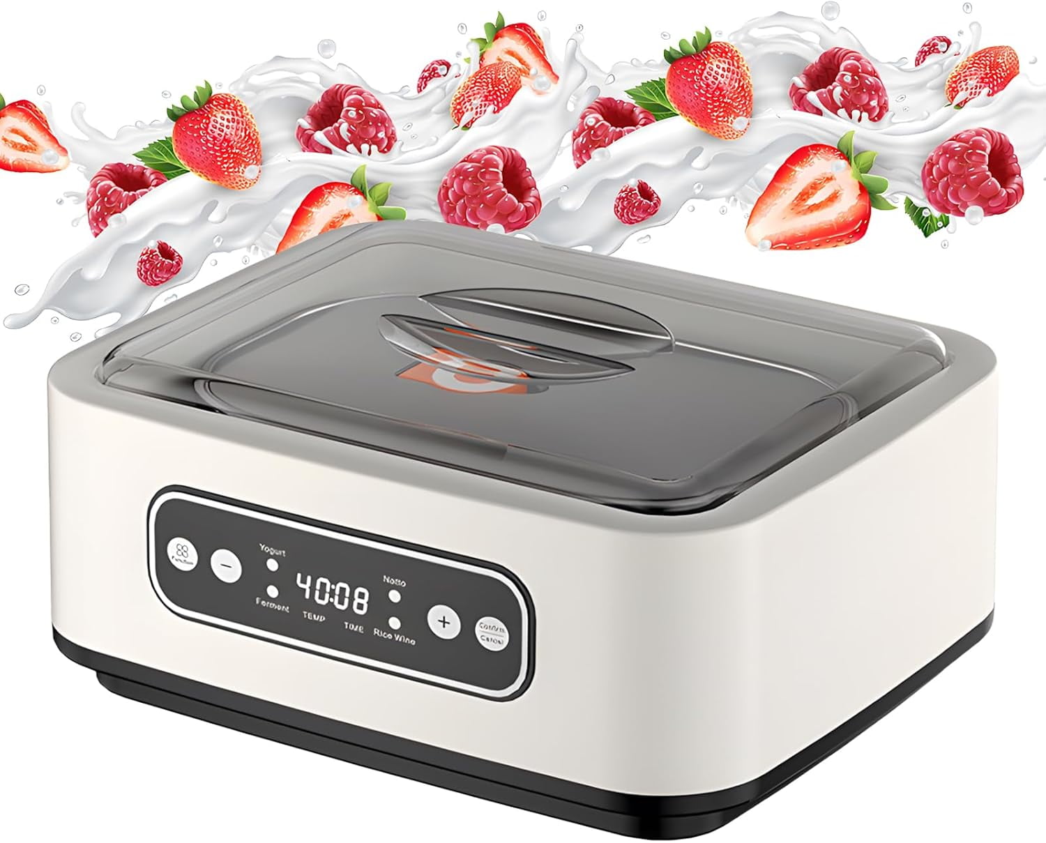 Yogurt Maker Machine , Probiotic Yogurt Maker with Temperature Control ...