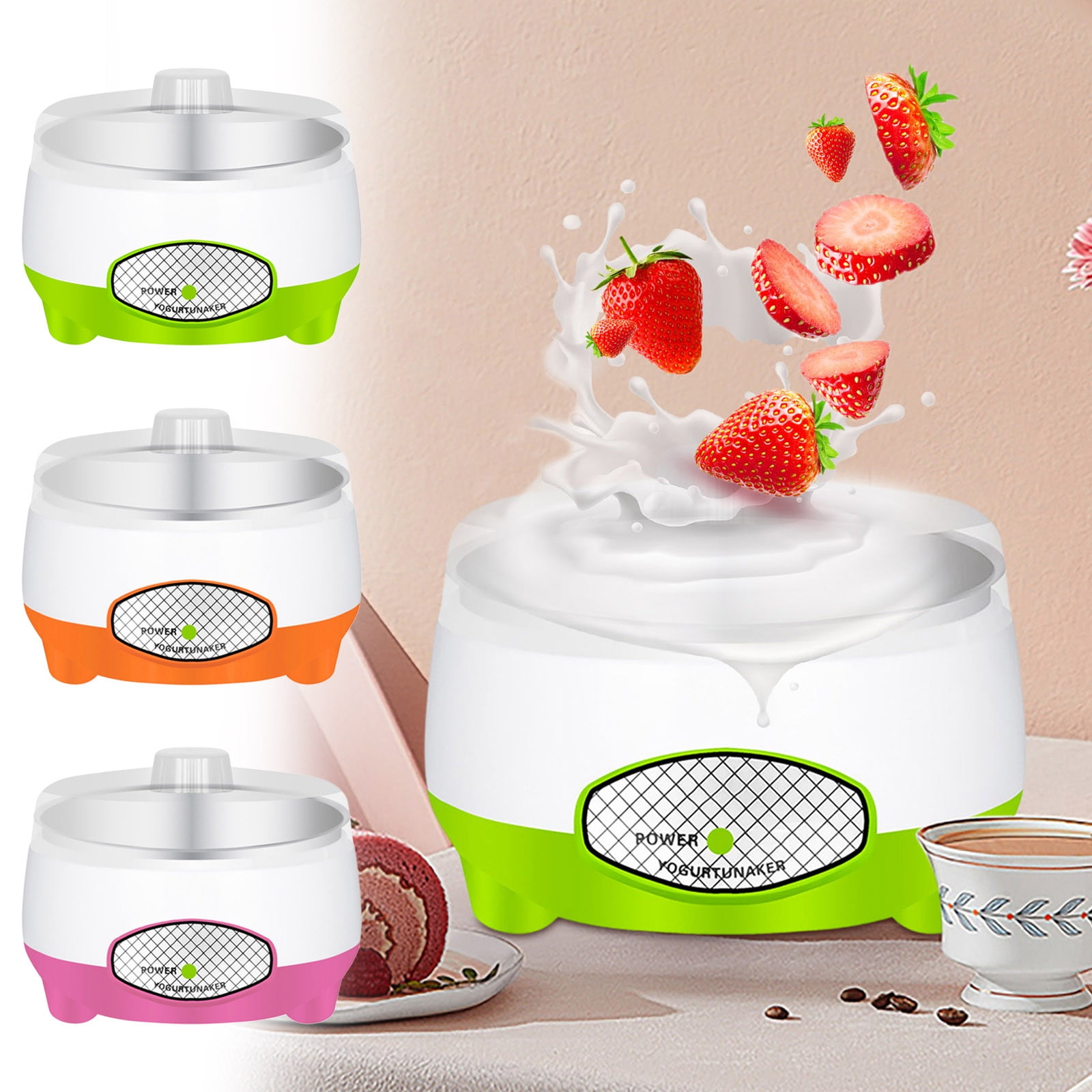 Yogurt Maker, Yogurt Maker Machine, Diy Yogurt Maker Machine, Compact ...