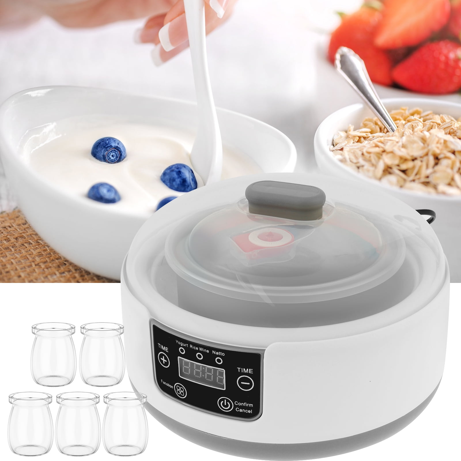 Yogurt Maker with Automatic Constant Temperature Control Electric ...