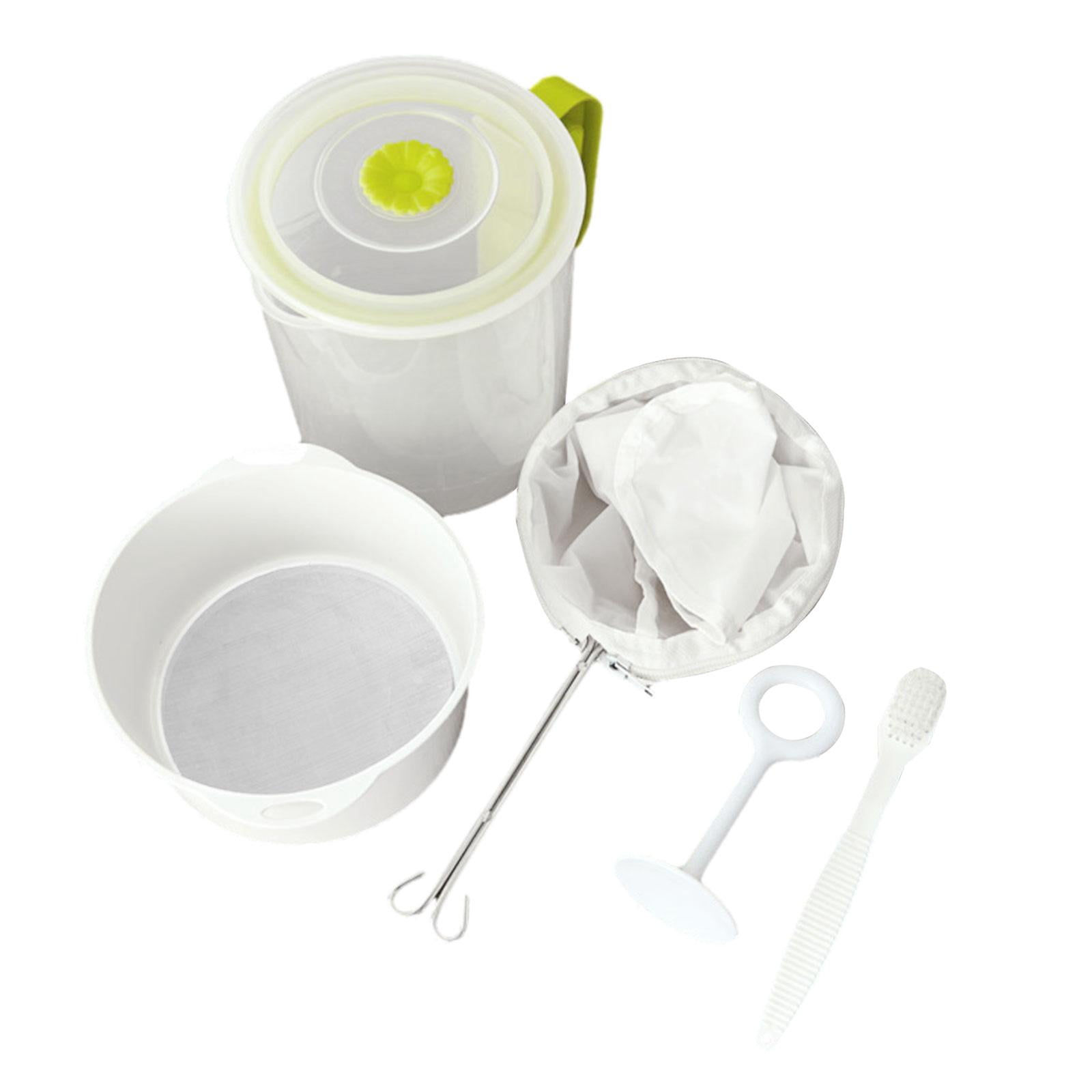 Yogurt Strainer Food Strainer Tea Filter with Stainless Steel Mesh Soya ...