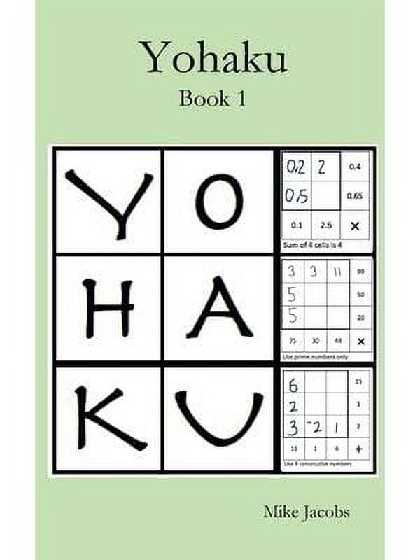 Yohaku : A New Type of Number Puzzle - Walmart.com