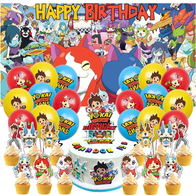 Yo Kai Watch Party Decorations – Yokai Watch Anniversaire – YINSBK