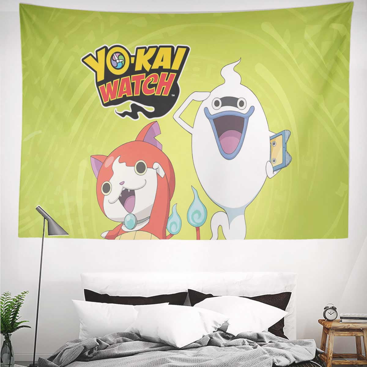 Yokai Watch Tapestry Gift Wall Hanging Backdrop for Room Bedroom Girls ...