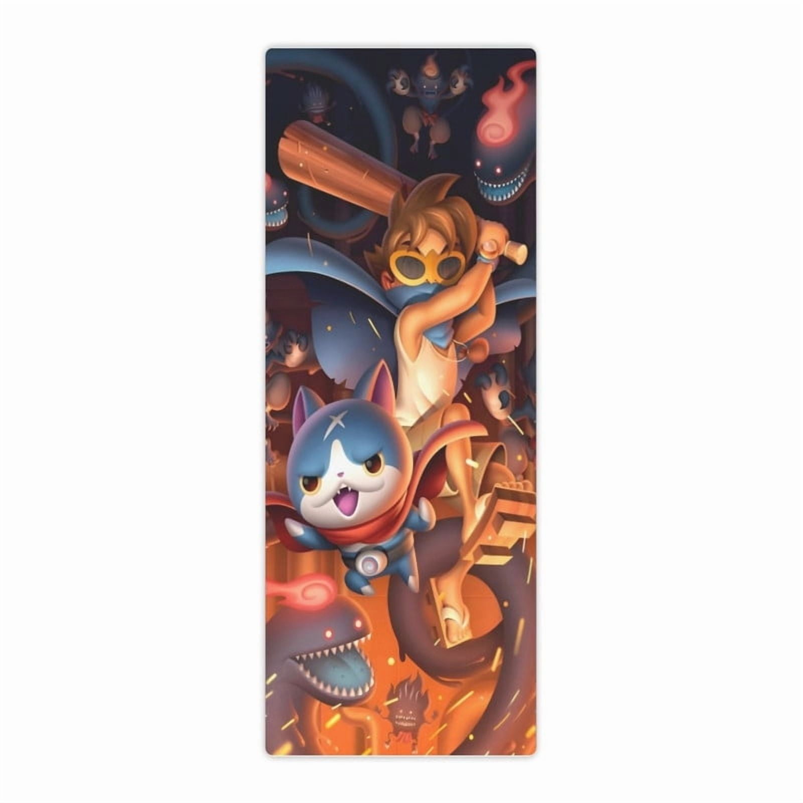 Yokai Watch pattern yoga mat makes every practice full of inspiration ...