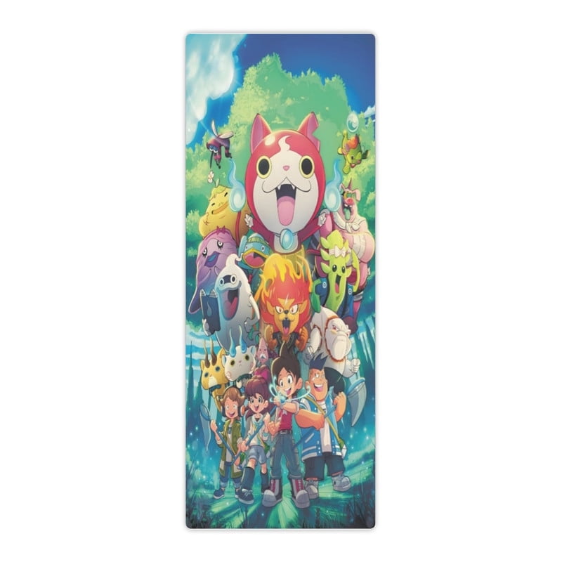 Yokai Watch pattern yoga mat makes every practice full of inspiration ...