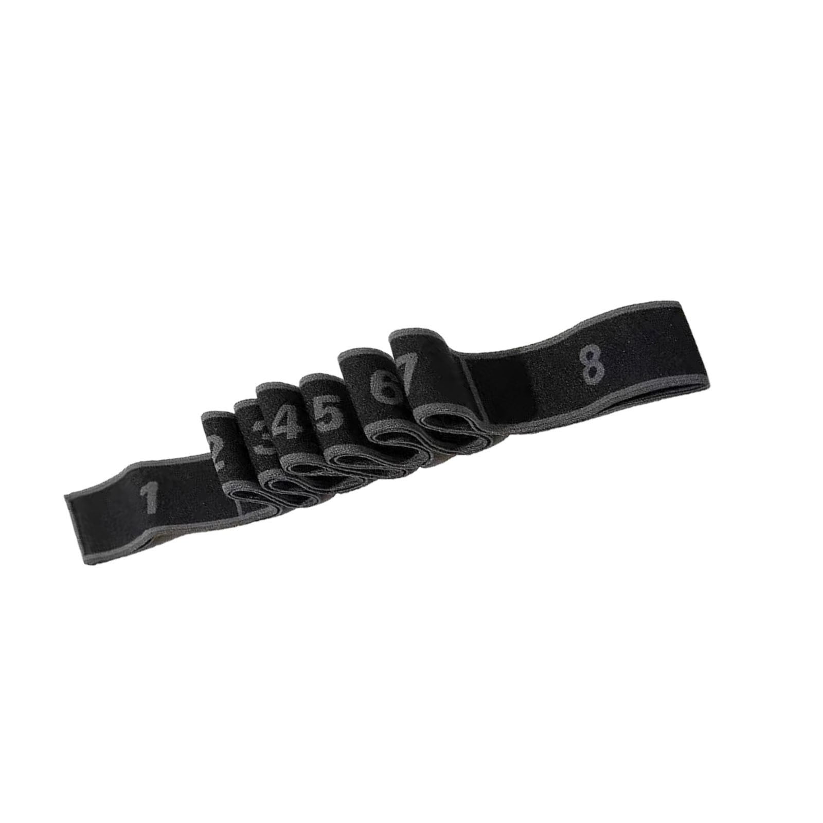 Yokan 8-Segmented Yoga Resistance Band, Stretching Strap with Handles ...