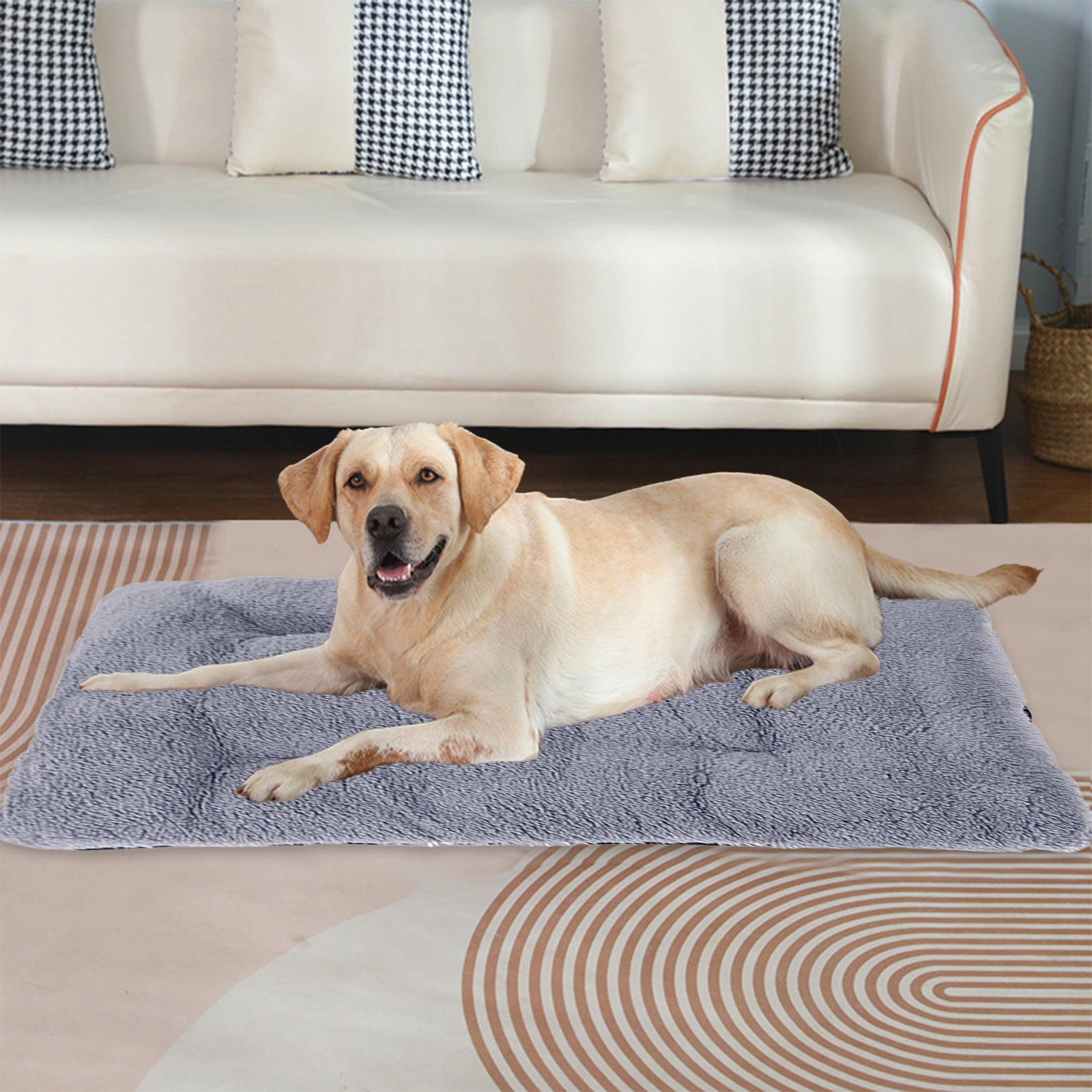 Yokan Self-Warming Pet Bed Pad, Heating Thermal Dog Bed Mat for Cats ...