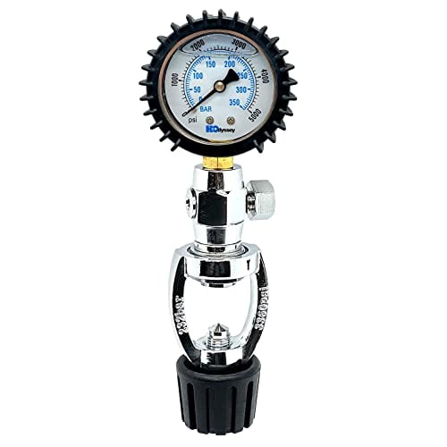 Yoke Pressure Tester - Scuba Diving Gauge - Walmart.com
