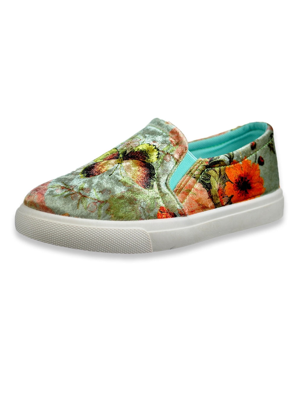 Yokids Girls' Brocade Butterfly Slip-On Shoes - Walmart.com