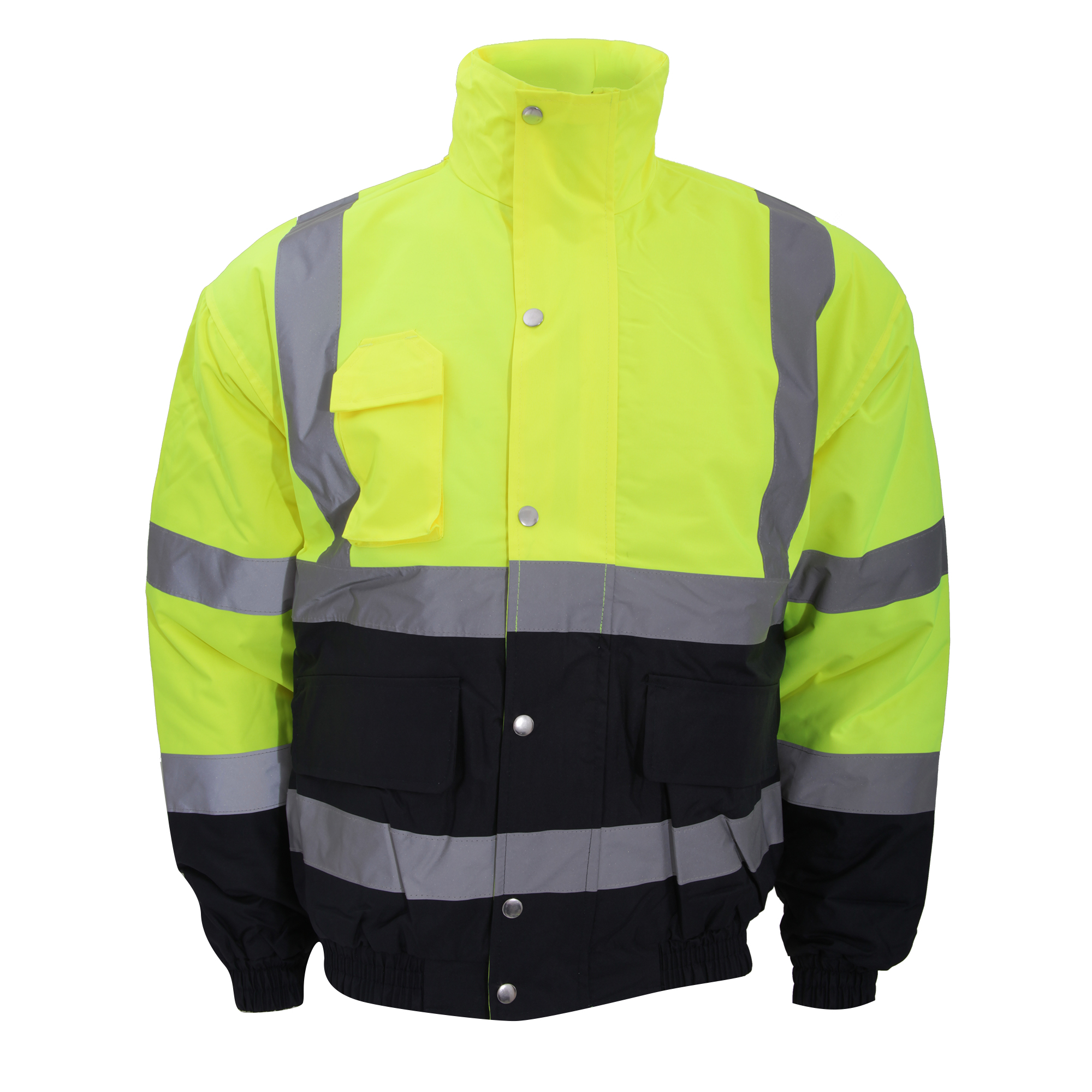 Yoko Hi-Vis Two Tone Bomber Jacket - Walmart.com