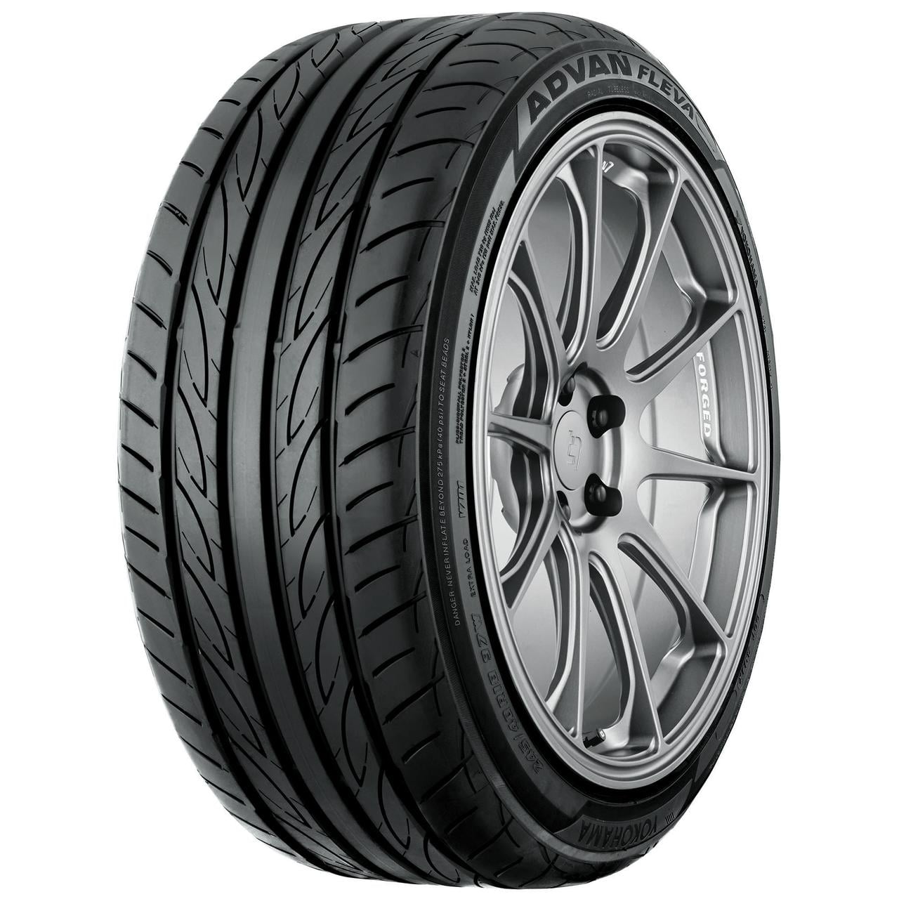 Yokohama Advan Fleva V701 UHP Summer 215/45R18 93W XL Passenger Tire - Walmart.com