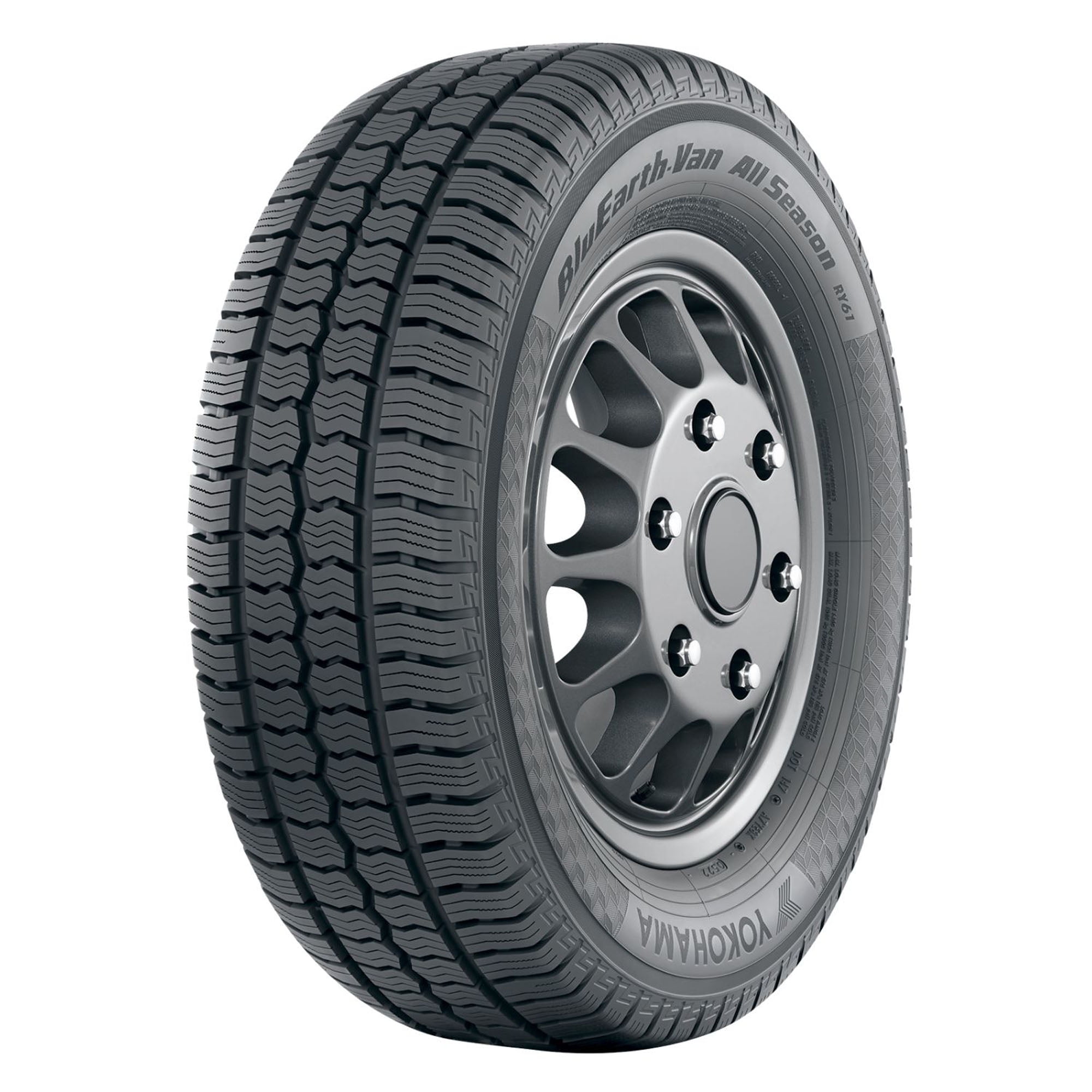 Yokohama BluEarth-Van All Season RY61 235/65R16C/10 121/119R BW All Season Tire - Walmart.com