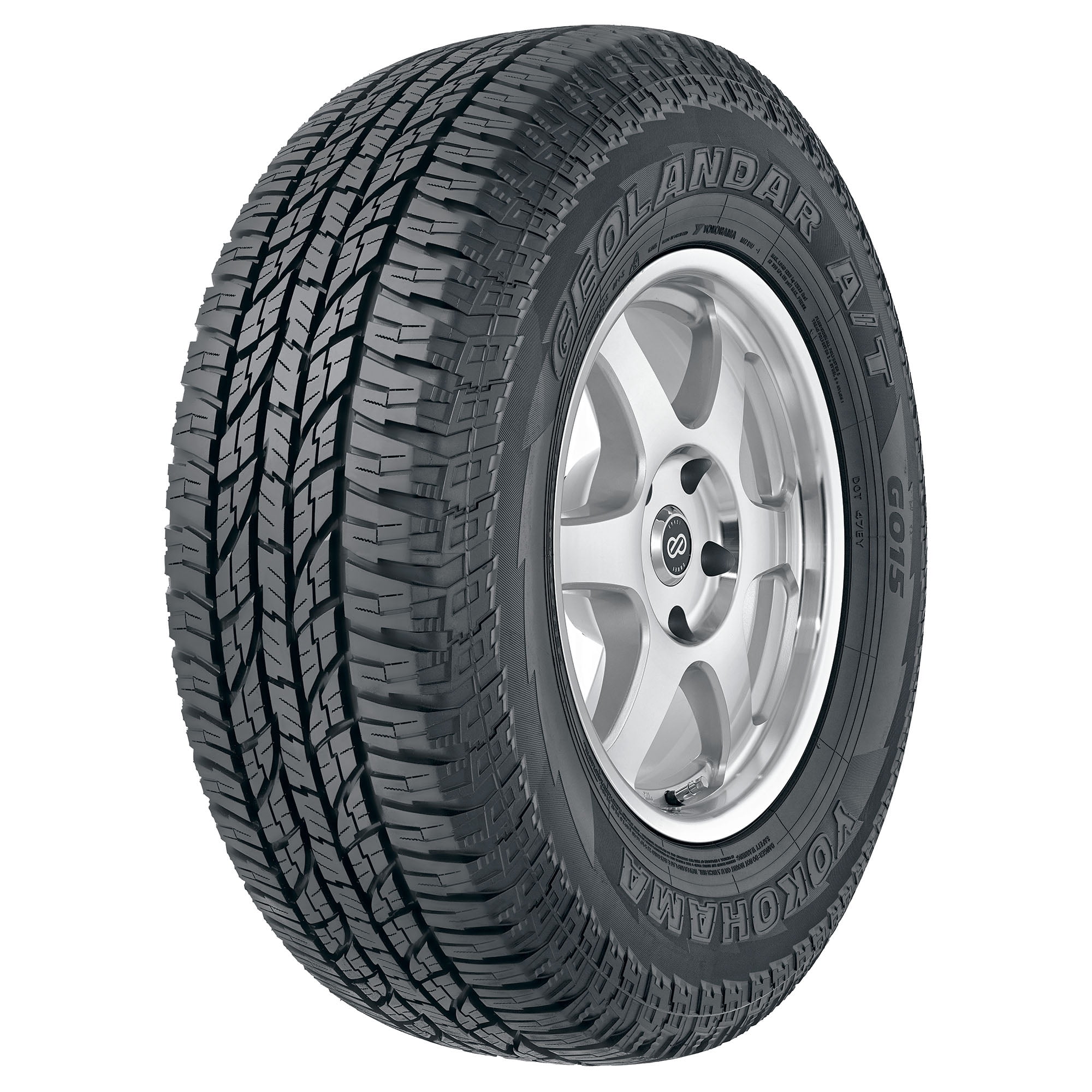 Yokohama Geolandar AT G015 All Terrain 265/65R18 114H Light Truck Tire - Walmart.com