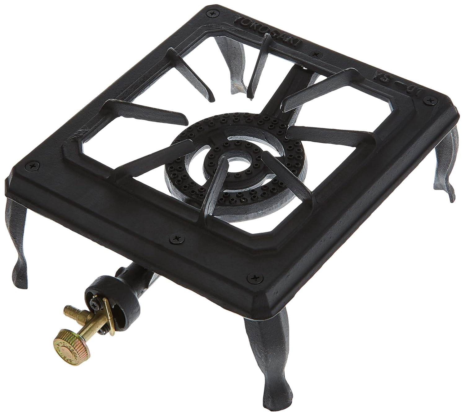 Yokosaki Cast Iron Gas Stove Outdoor stove home large cooking stove ...