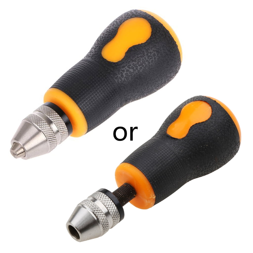 Yokua 0.5-3.2mm Mini Manual Hand Drill Chuck Drill Bit Jewelry ...