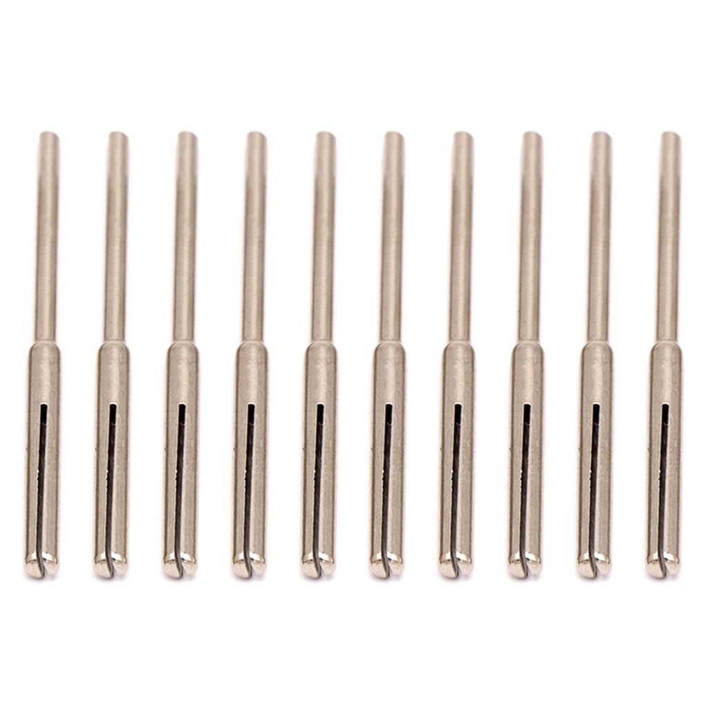 Yokua 10Pcs Long Abrasive Holder Sandpaper Clamp Split Mandrels for Rotary Grinder - Walmart.com