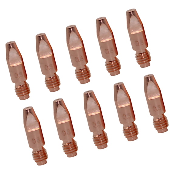 Yokua 10Pcs MIG Welding Nozzle Contact Tips Gas Diffuser Connectors ...